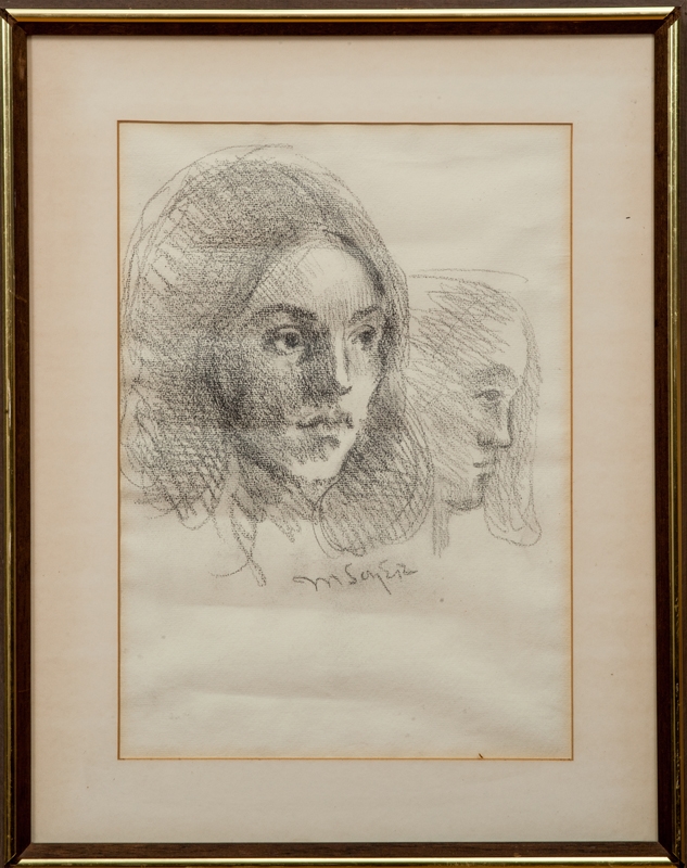 Moses Soyer | Portrait of a Woman | MutualArt