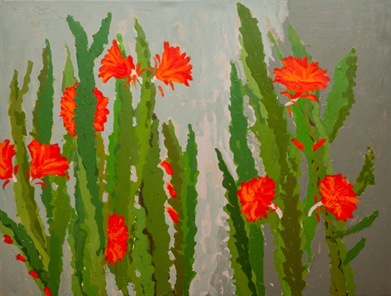 Edward Avedisian | Cactus Flowers | MutualArt