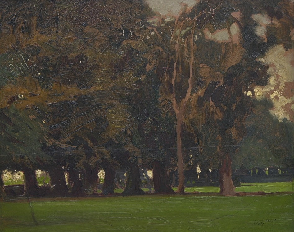 Frederick Hall | The Edge of the Park | MutualArt
