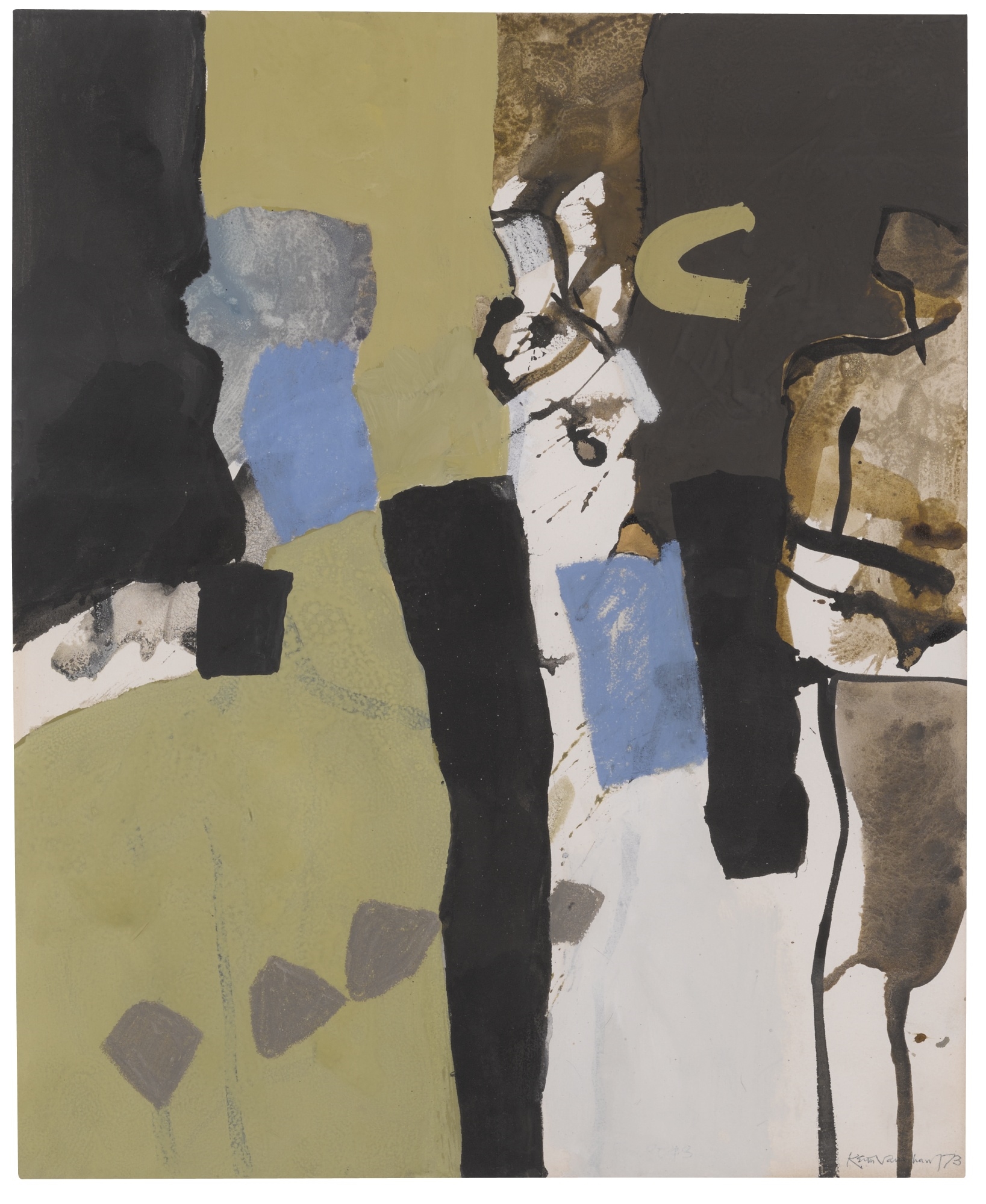 Keith Vaughan | SIX FIGURES (1975) | MutualArt