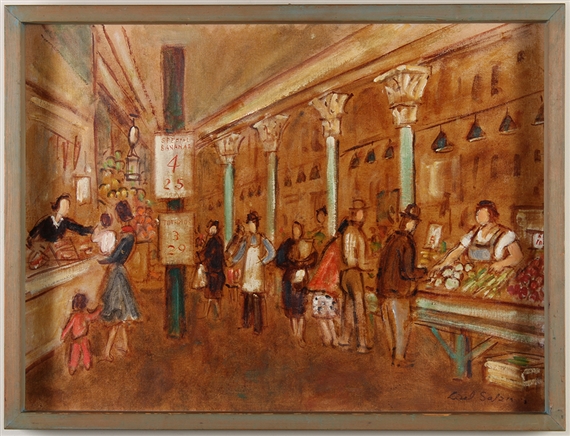 Lisel Salzer | PIKE STREET MARKET (1964) | MutualArt
