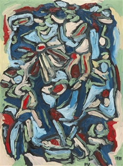 Philippe Visson | Composition florale, période Epalinges (1971) | MutualArt