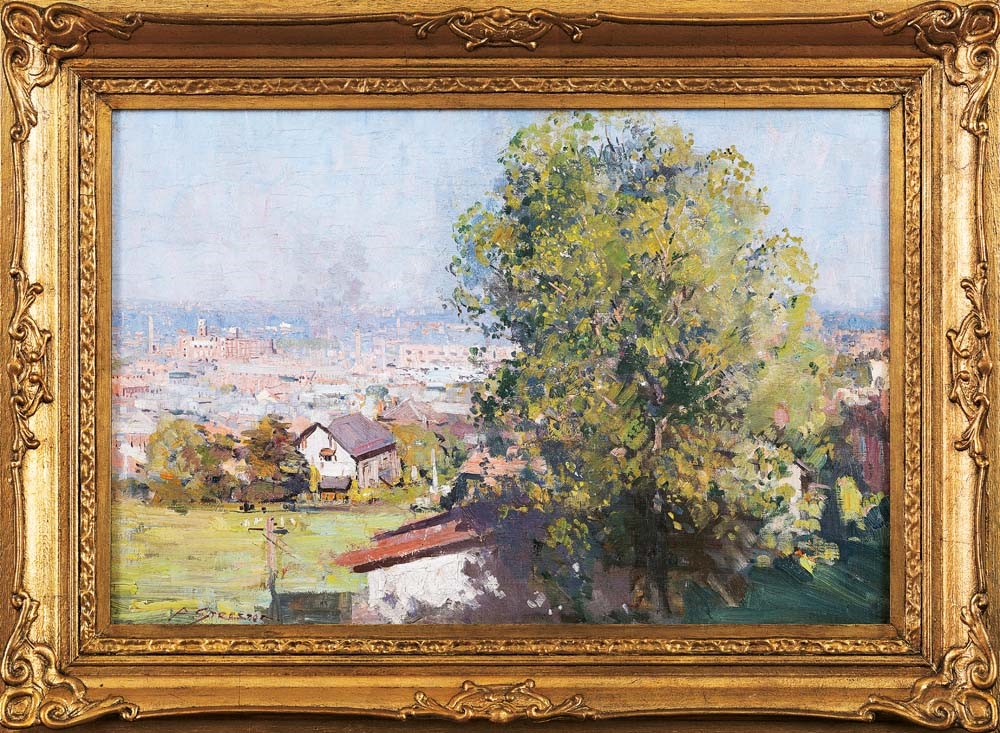 Arthur Streeton | Richmond from Fairlie House (1925) | MutualArt