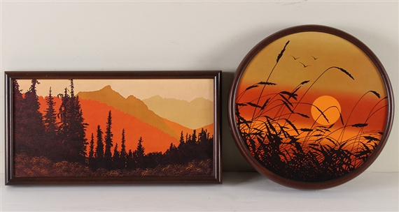 Joanne Scott | Two works: Timberland and Straw (1978) | MutualArt