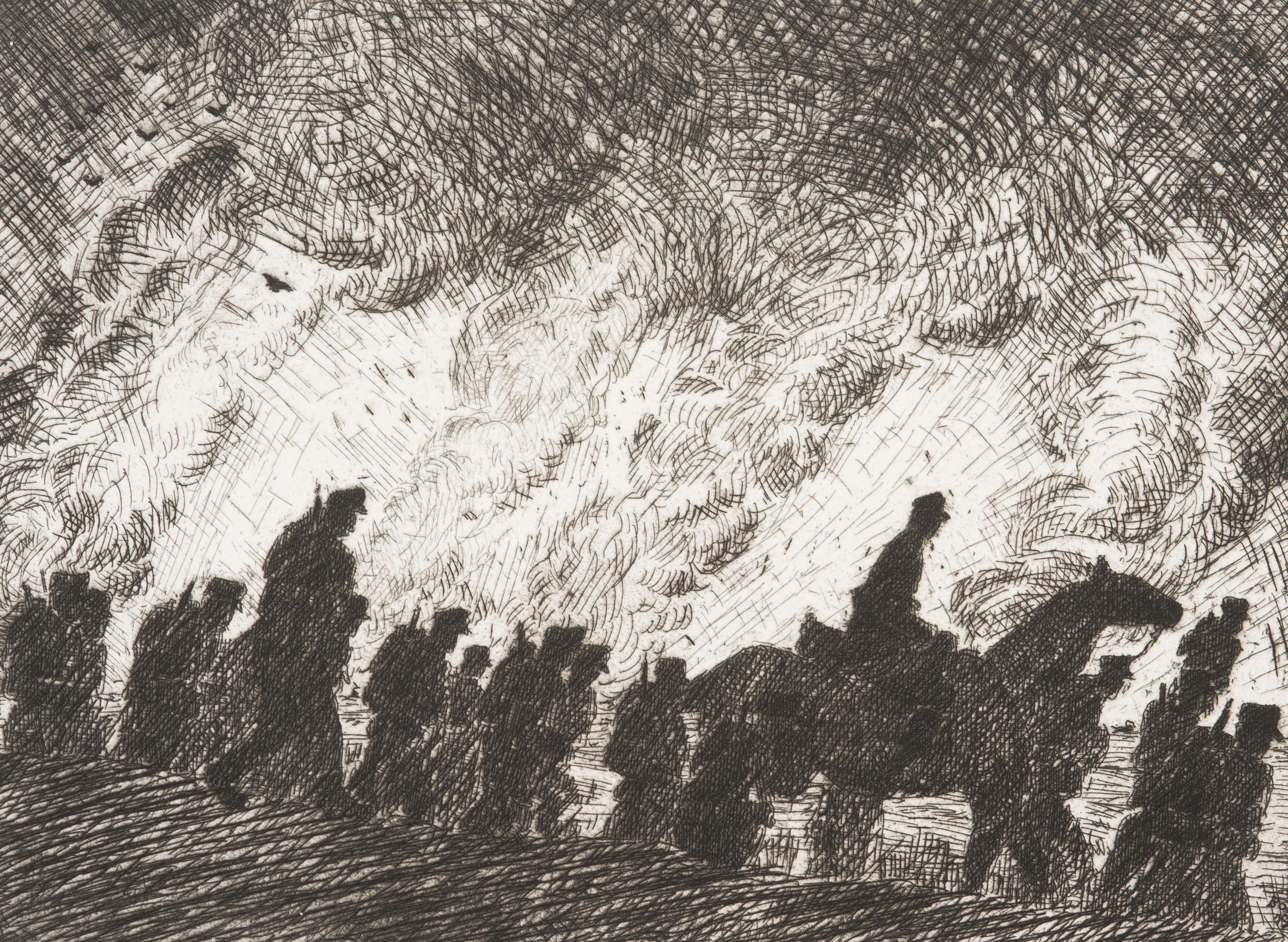 József Bató | Set of 22 Works: Im Krieg gegen Russland 1914/15 (1914 ...