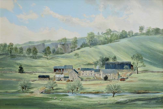 Michael D. Barnfather | Summer on a Milltown Farm (1979) | MutualArt