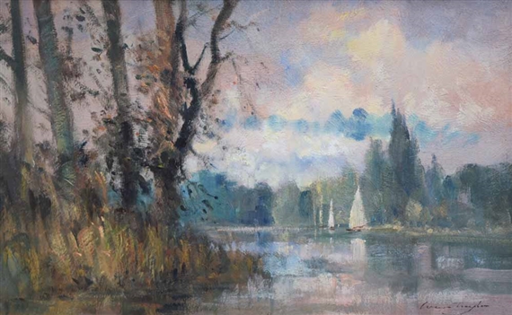 Ivan Taylor | River Yare near Norwich | MutualArt