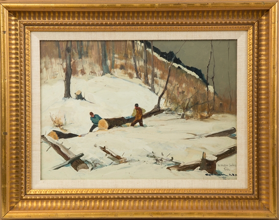 Roy M. Mason | Logging (1935) | MutualArt