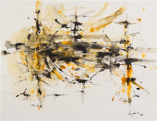 Artworks of Georges Mathieu (French, 1921)