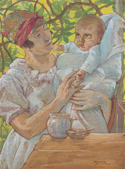 Maria-Mela Muter | Mere et San (1936) | MutualArt