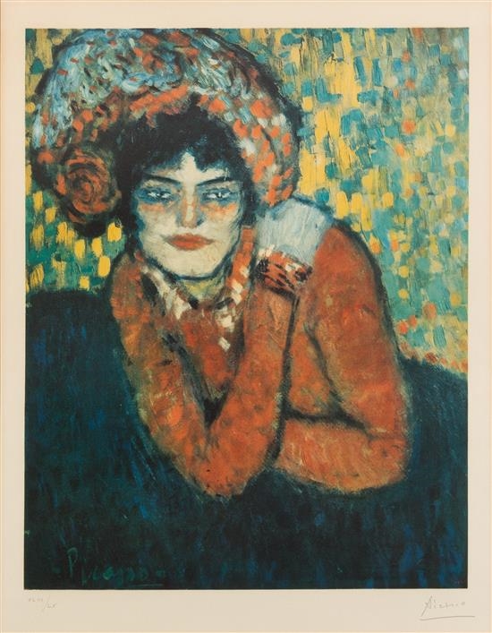 Pablo Picasso | L'Attente (Margot) from the Barcelona Suite | MutualArt