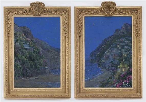 Stapleton Kearns | Untitled (Positano by moonlight) (2007) | MutualArt