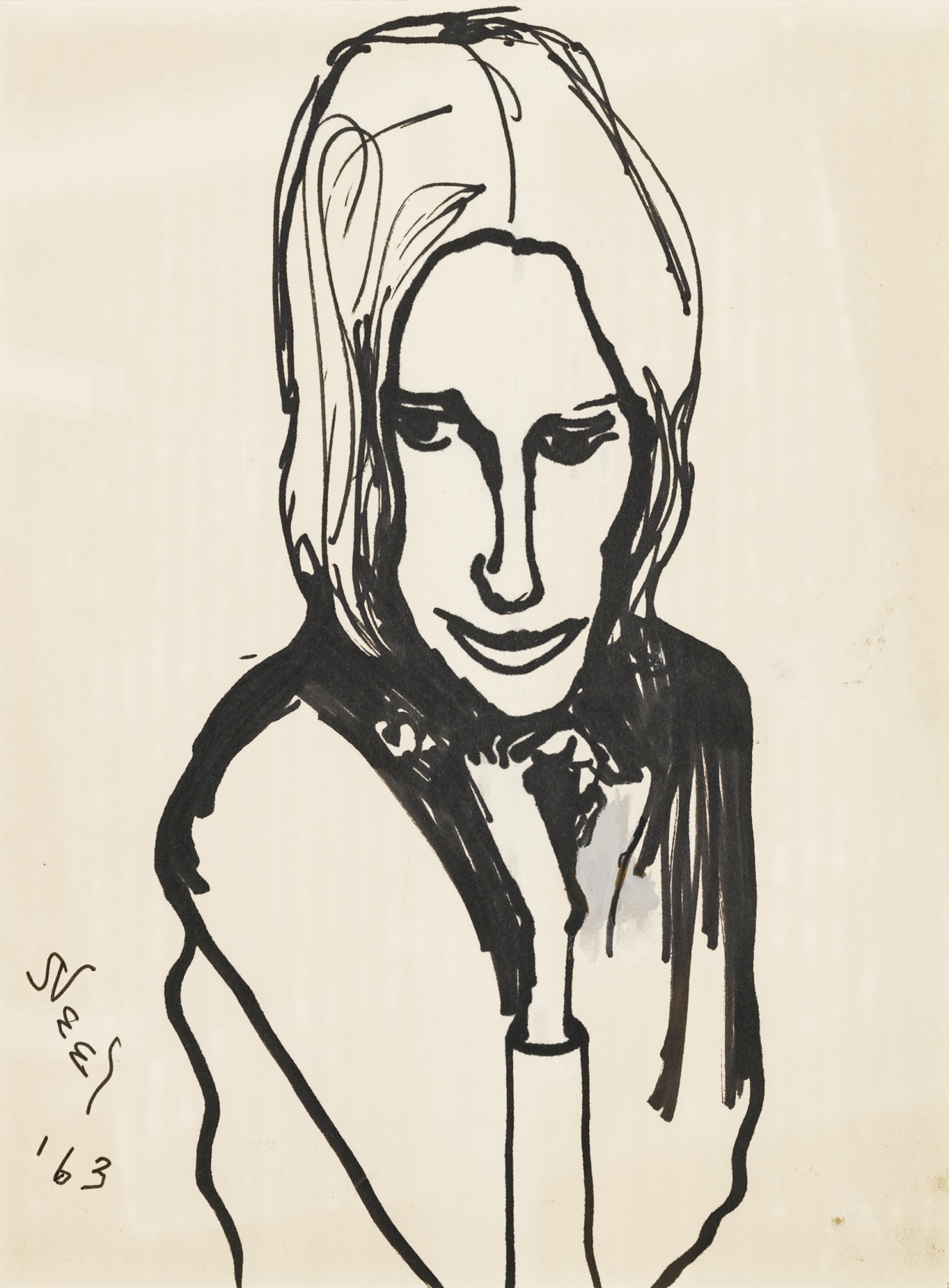 Alice Neel | UNTITLED (1963) | MutualArt