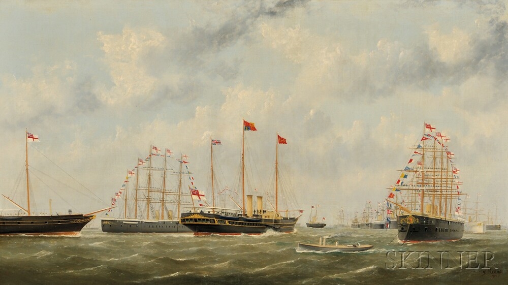 George Mears | The Royal Yacht at Margate | MutualArt