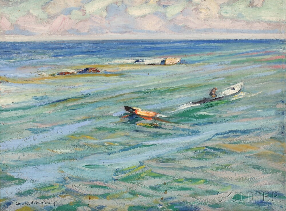 Charles Herbert Woodbury | The Dory | MutualArt