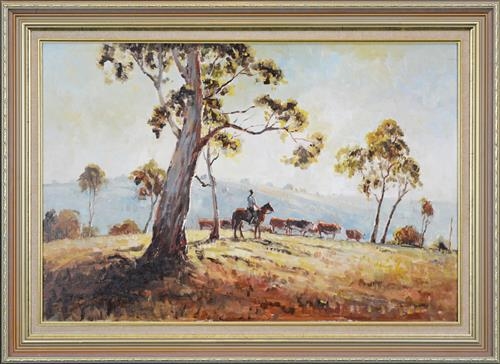 John Pinto | Cattle Drover | MutualArt