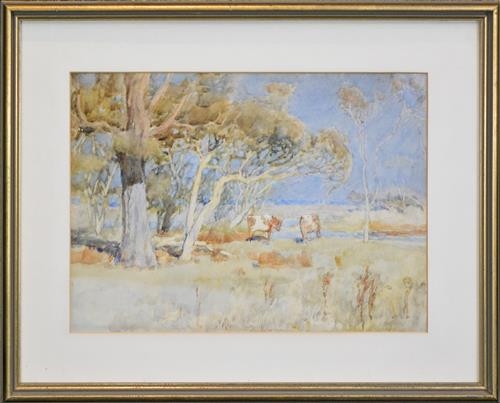 Albert Hanson | Sunlit Trees | MutualArt