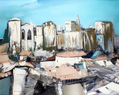 Christian Jaureguy | VILLAGE MÉDITERRANÉEN (1982) | MutualArt