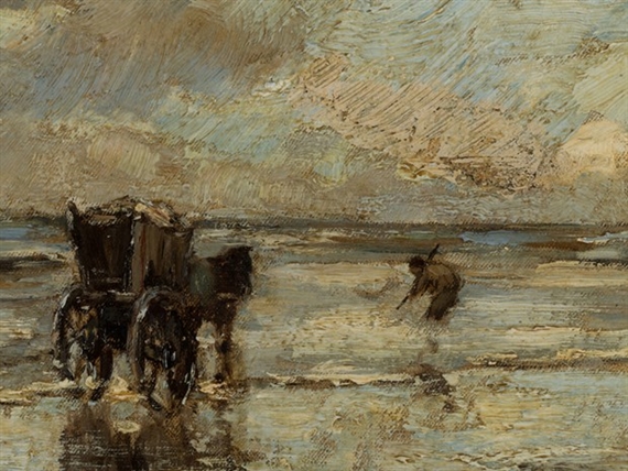 Ludwig Munthe | The Mussel Fishermen (Late 19th Century) | MutualArt