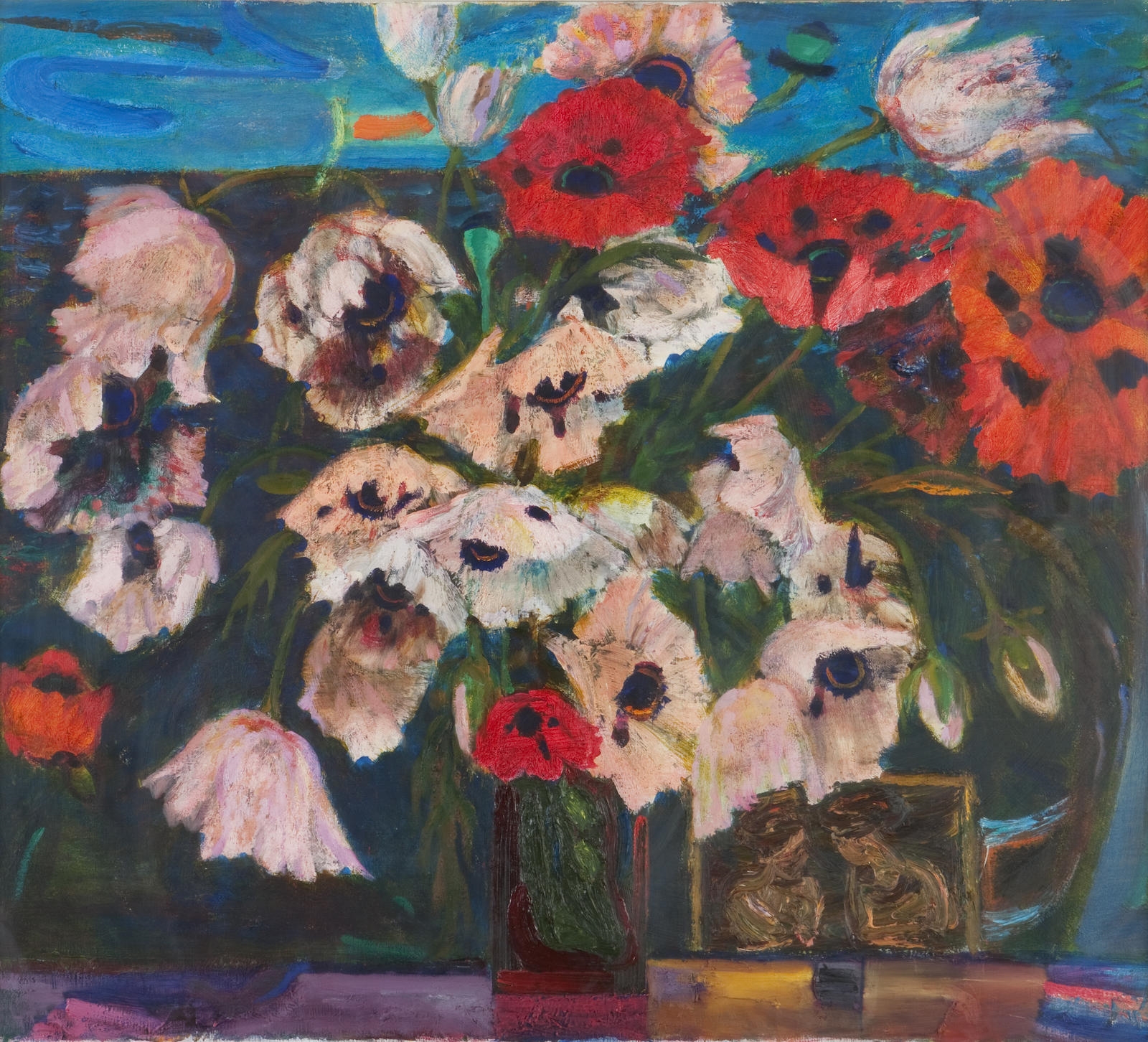 Robin Philipson | Poppies | MutualArt