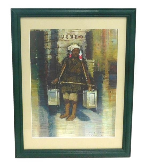 Herbert Gute | Arab Water Carrier | MutualArt