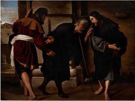 Alonso Cano | JESUS ON THE ROAD TO EMMAUS | MutualArt