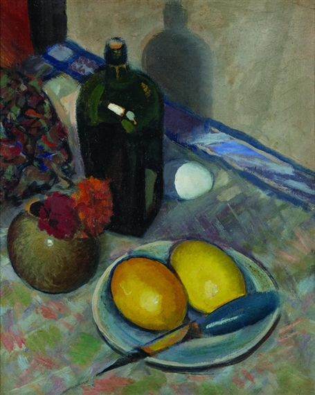 John Weeks | Still Life with Cosy and Lemons | MutualArt