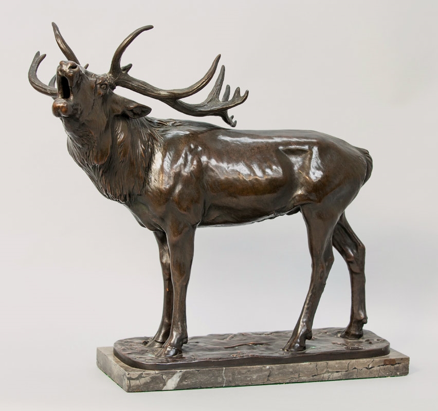 Josef Franz Pallenberg | Röhrender Hirsch (1905) | MutualArt