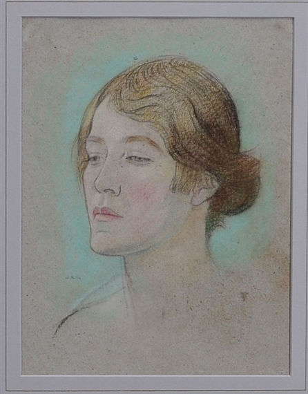 Sir William Rothenstein | Portrait of Sylvia Faunette | MutualArt