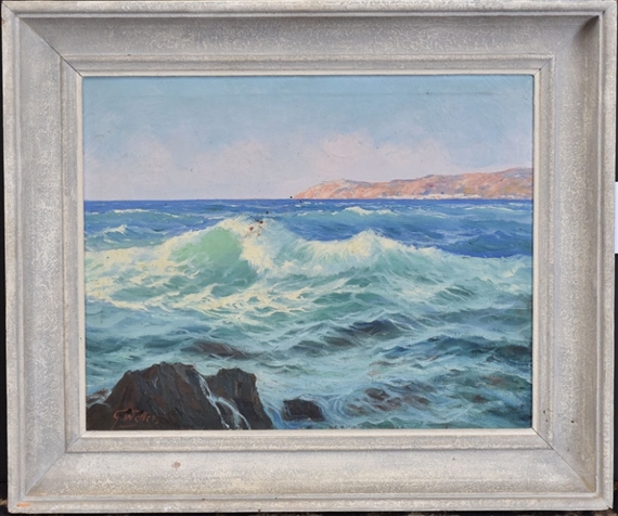 Guglielmo Welters | Coastal seascape | MutualArt