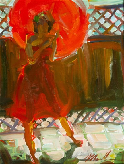 Michelle Torrez | Patio Poppy | MutualArt