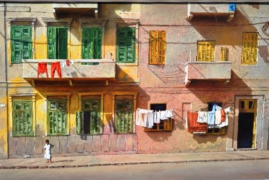 Alfred H. Engel | Face of Cairo (1990) | MutualArt