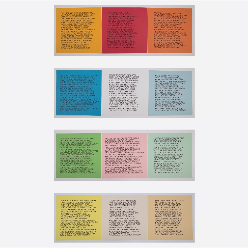 Jenny Holzer | 12 works: Truisms and Essays (1977 - 1982) | MutualArt
