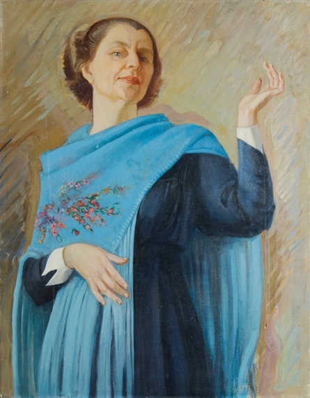 Myra Cook | Portrait for Archibald Prize | MutualArt