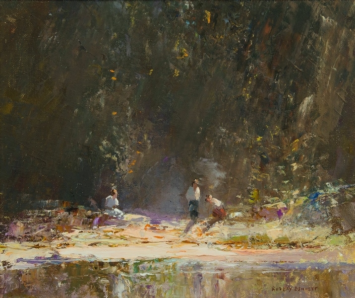 Rubery Bennett | While the Billy Boils | MutualArt