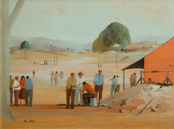 Ric Elliot | Time Off, The Ridge | MutualArt