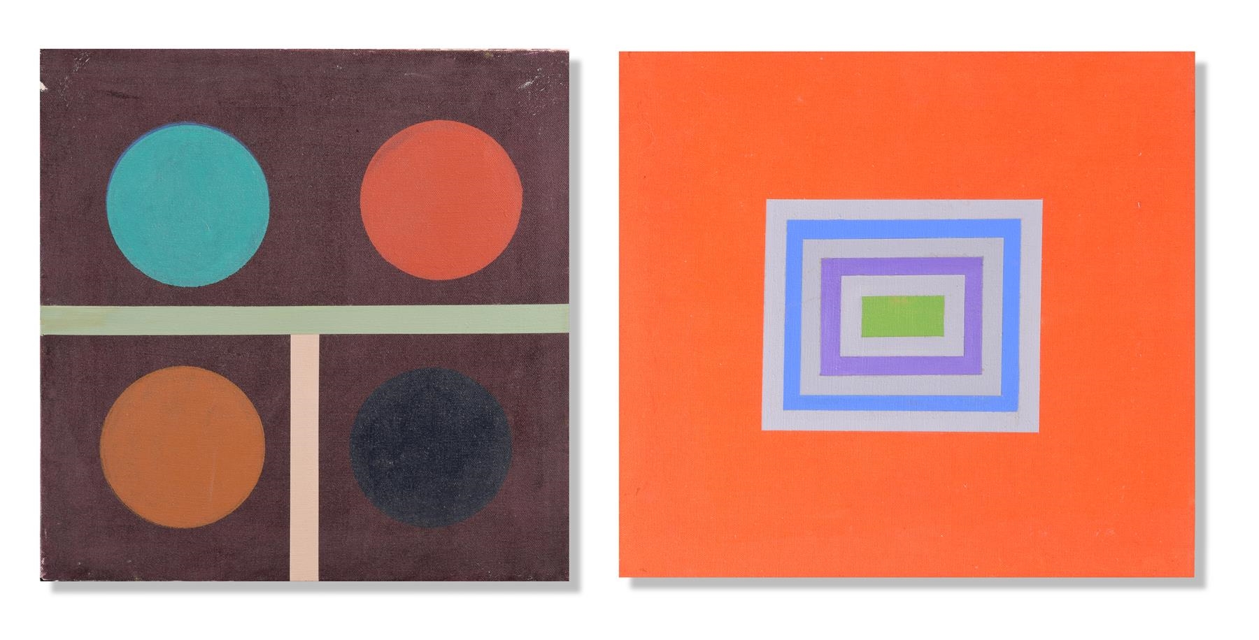 Panos Ghikas | 2 works, PRECISIONIST ABSTRACTS | MutualArt