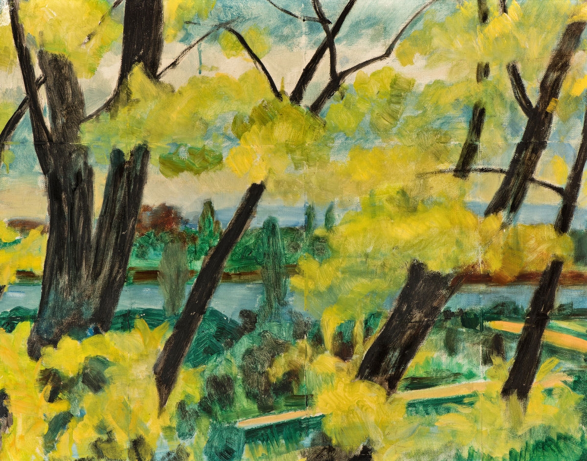 Hermann Burte | Spring forest | MutualArt