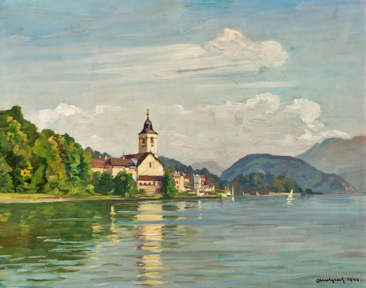 Otto Graf | At Lake Constance (1940) | MutualArt