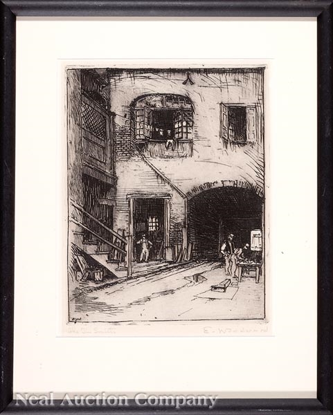 Ellsworth Woodward | The Tin Smith | MutualArt