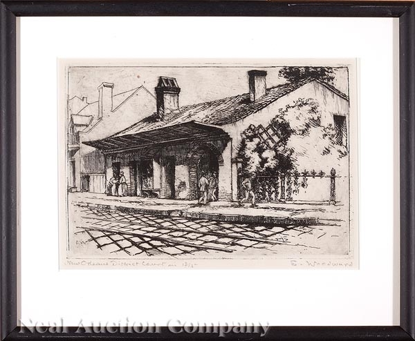 Ellsworth Woodward | New Orleans District Court in 1815 | MutualArt