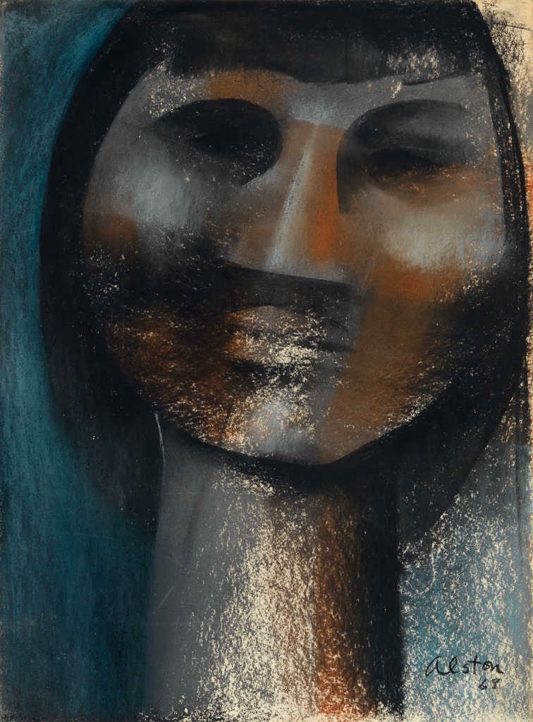 Charles Alston | Untitled (Head of a Girl) (1968) | MutualArt