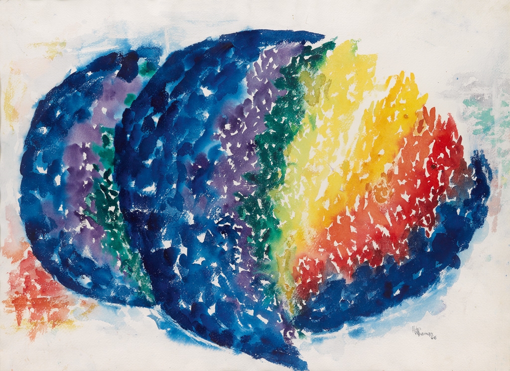 Alma Thomas | Untitled (Circa 1971) | MutualArt