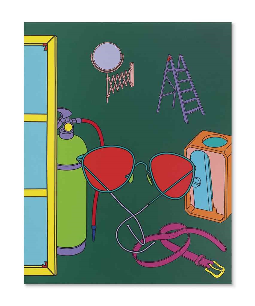 Michael Craig-Martin | UNTITLED (SKELETON) (2000) | MutualArt