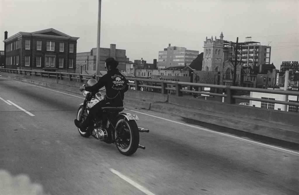 Danny Lyon | Crossing the Ohio River (1966) | MutualArt