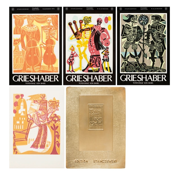 HAP Grieshaber | Totentanz Basel | MutualArt