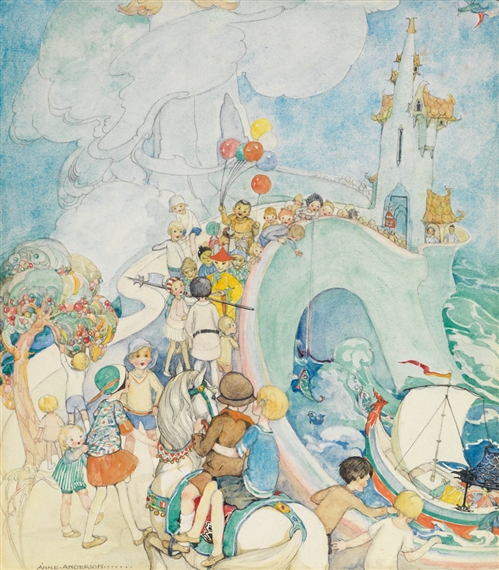 Anne Anderson | The Rainbow Bridge | MutualArt