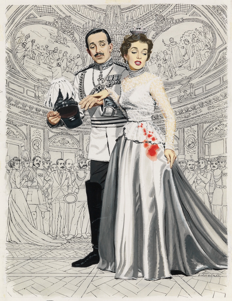 Ed Vebell | The Crowd Looked on in Horror | MutualArt