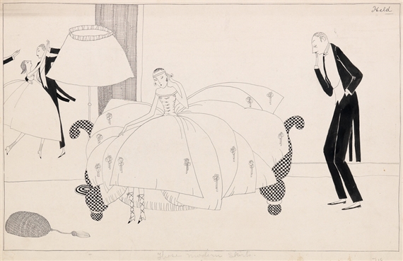 John Held Jr. | Those Modern Skirts (Won't You Sit Down Mr. Breslan ...