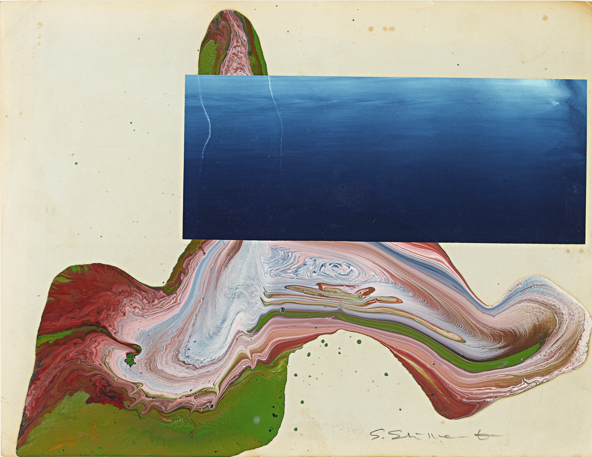 Shozo Shimamoto | Work (1976) | MutualArt